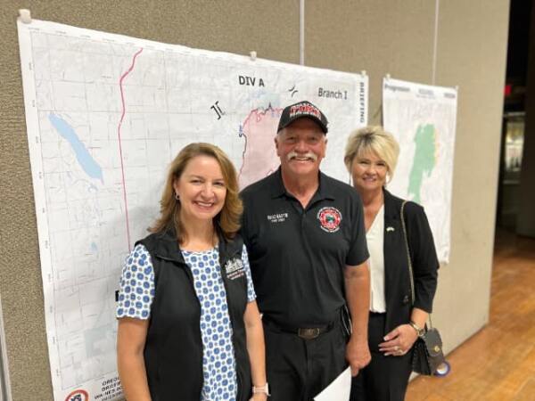 Riverside High School's Oregon Fire Update Meeting - August 23, 2023 ...